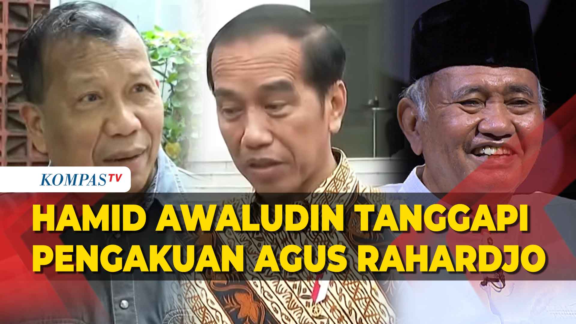 Video: Tanggapan Hamid Awaludin Terkait Pengakuan Agus Rahardjo soal Jokowi dan Setya Novanto