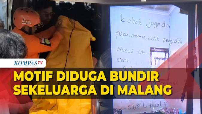Polisi Ungkap Fakta Baru Motif Sekeluarga Ditemukan Tewas di Malang