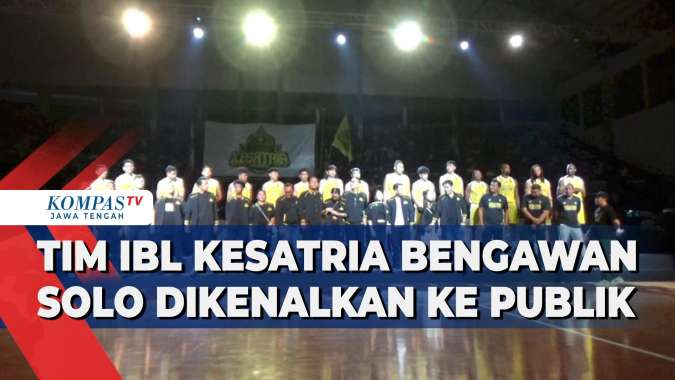 Tim IBL Kesatria Bengawan Solo Dikenalkan ke Publik