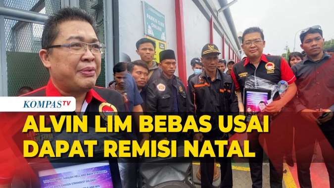 Dapat Remisi Natal, Pengacara Alvin Lim Bebas dari Tahanan