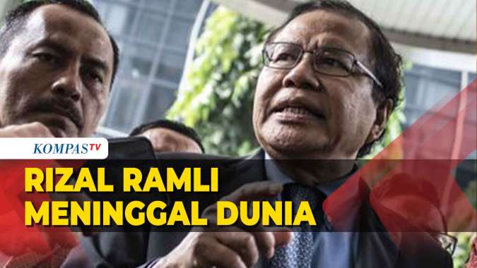 Mantan Menko Kemaritiman Rizal Ramli Meninggal Dunia