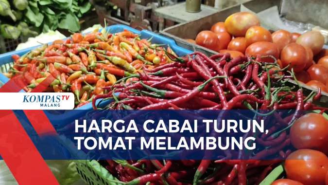 Awal Tahun 2024, Harga Cabai Turun Harga Tomat Melambung