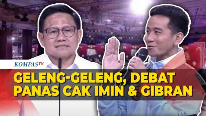 Debat Panas Cak Imin dan Gibran Terkait Pemerataan Pembangunan, hingga Geleng-Geleng Kepala