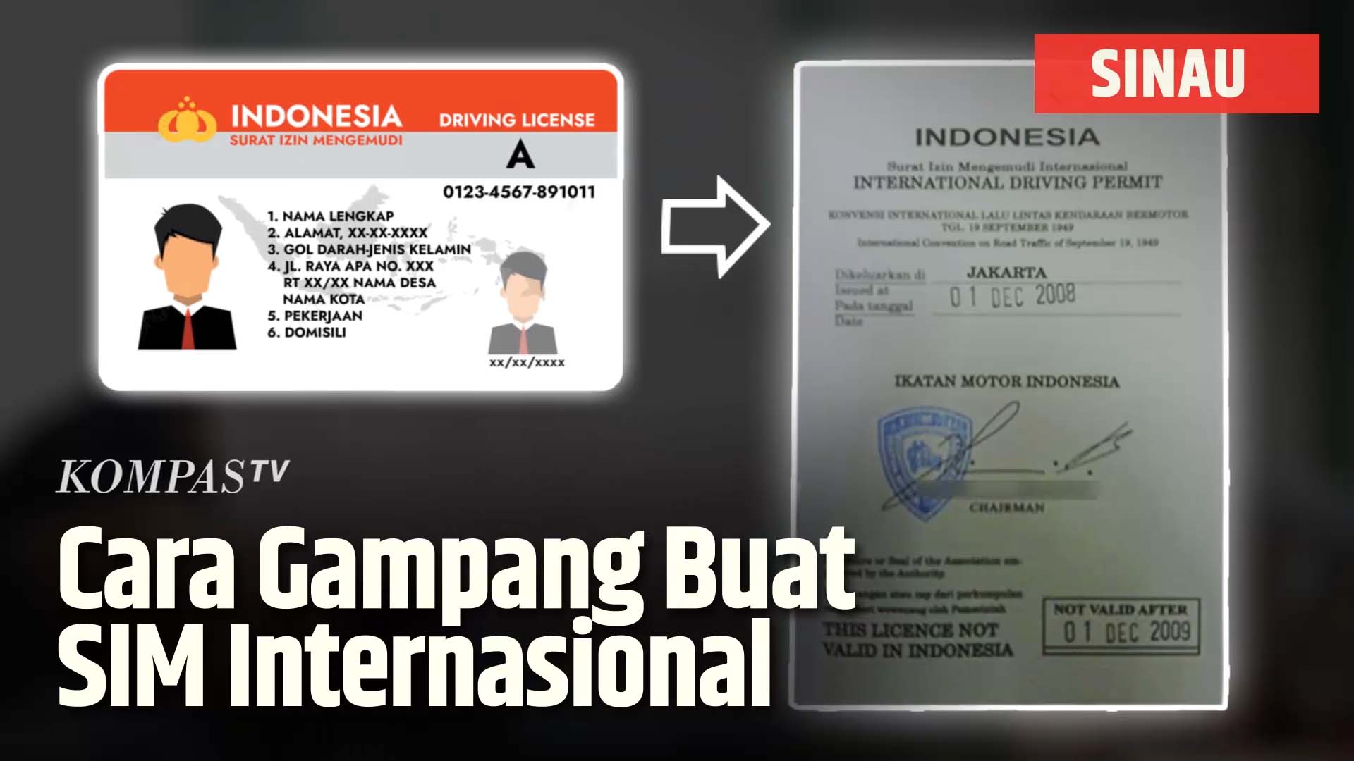 Video: Simak, Ini Syarat dan Cara Membuat SIM Internasional | SINAU