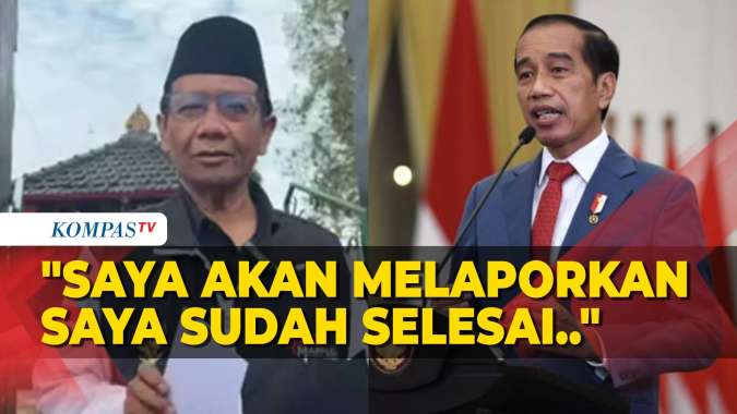 [FULL] Mahfud MD Resmi Umumkan Mundur dari Posisi Menko Polhukam, Bawa Surat untuk Jokowi