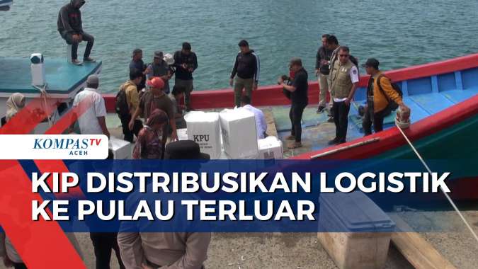 KIP Aceh Besar Distribusikan Logistik ke Pulau Terluar