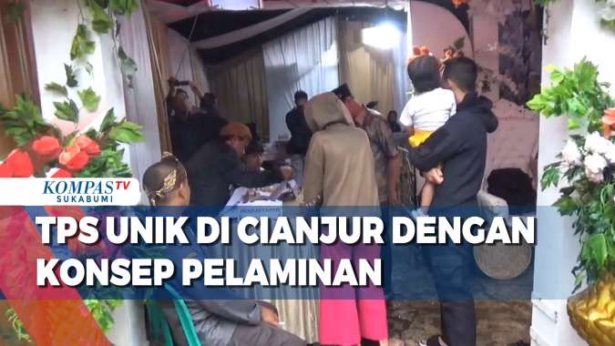 TPS Unik Dengan Konsep Pelaminan