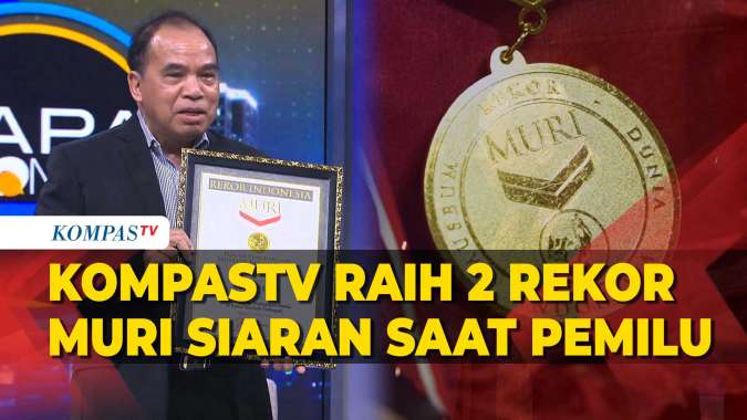 Kompastv Raih Rekor Muri Live Non Stop Terlama Dan Siaran