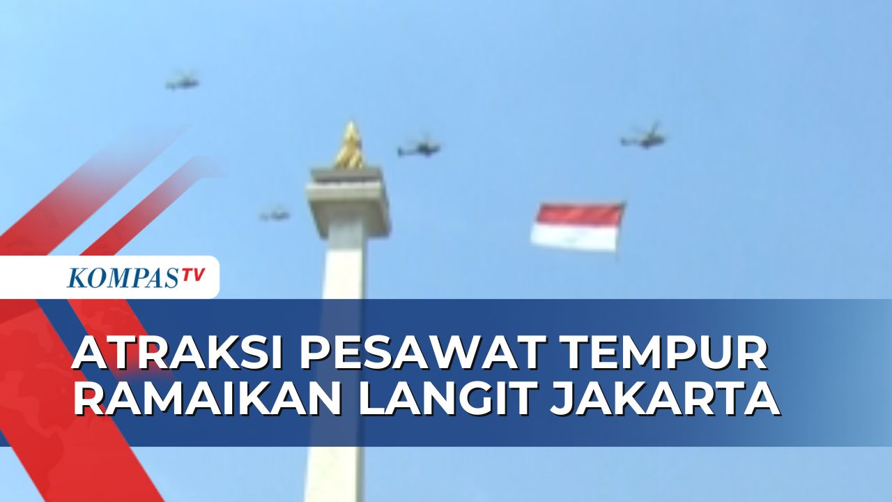 Video: Keren! Atraksi Flypass Pesawat Tempur Hingga Heli Memukau ...