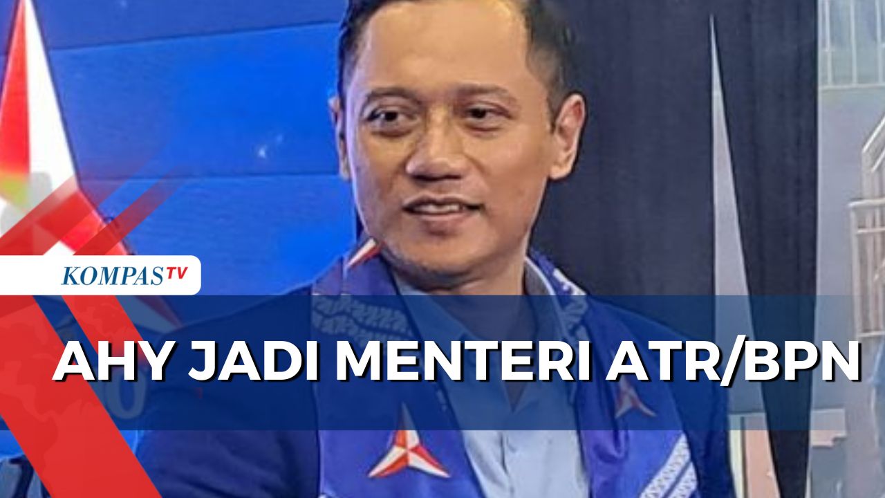 Video: AHY, Eks Militer Kini Jadi Menteri ATR/BPN Jokowi