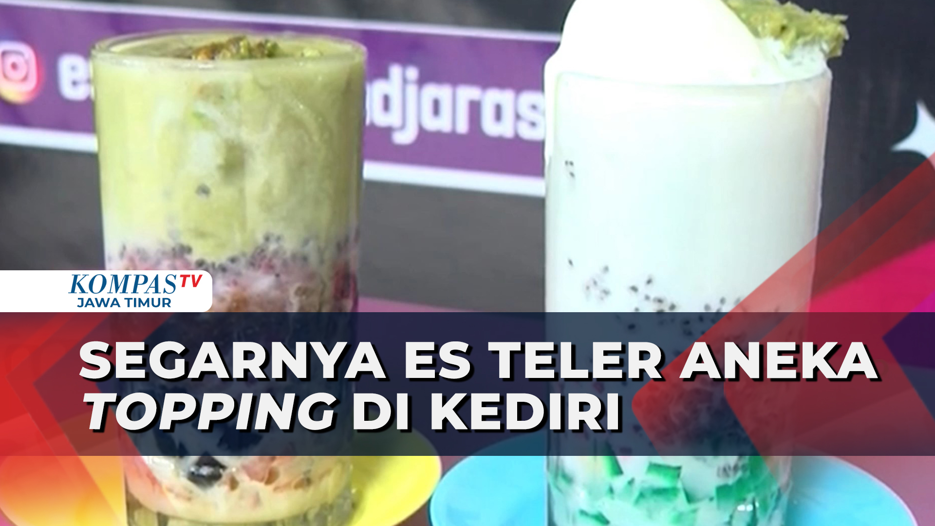 Video: Yuk Cicipi Kuliner Unik Es Teler dengan Varian Topping di Kota ...