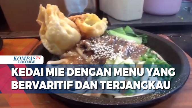 Kedai Mie Dengan Menu Yang Bervaritif Dan Harga Terjangkau