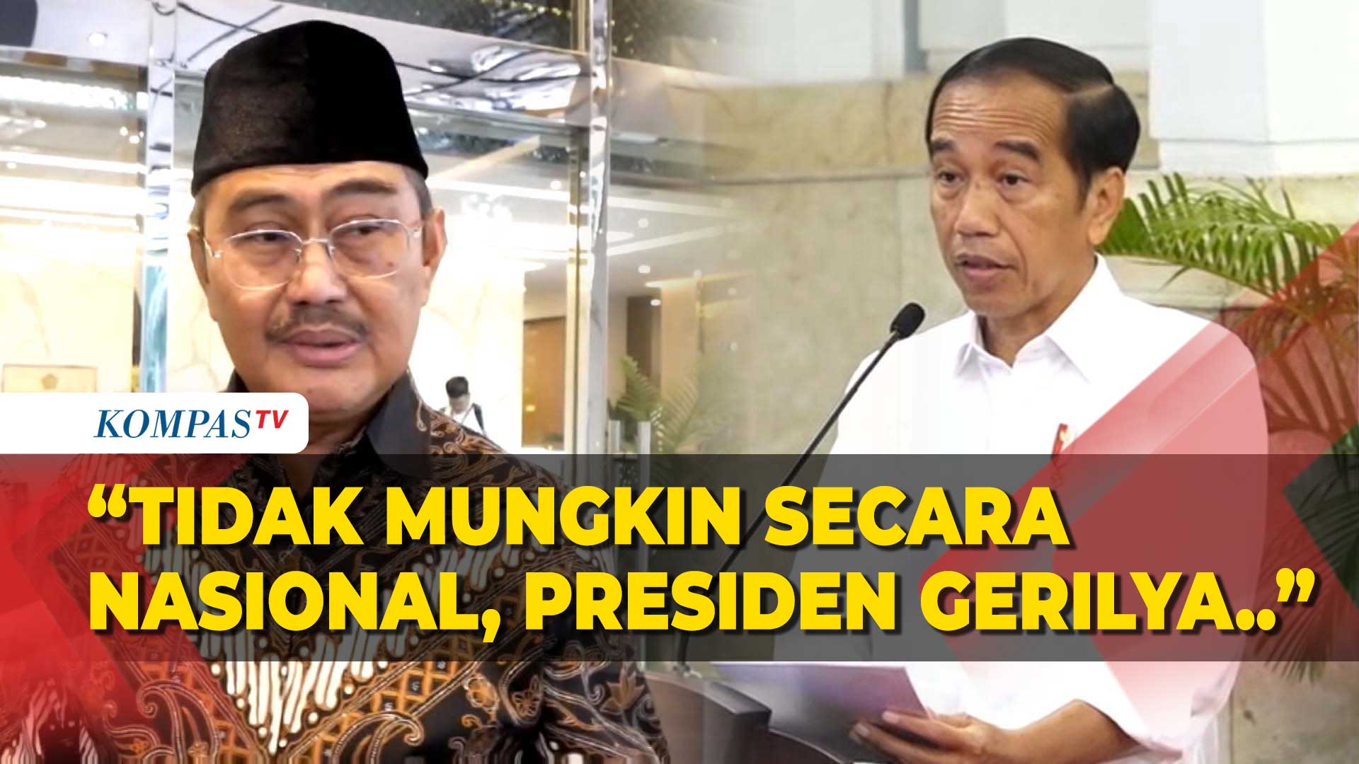 Video: Jimly Asshiddiqie Sebut Jokowi Belum Tentu Cawe-Cawe di Pemilu 2024: Tak Mungkin Presiden ...