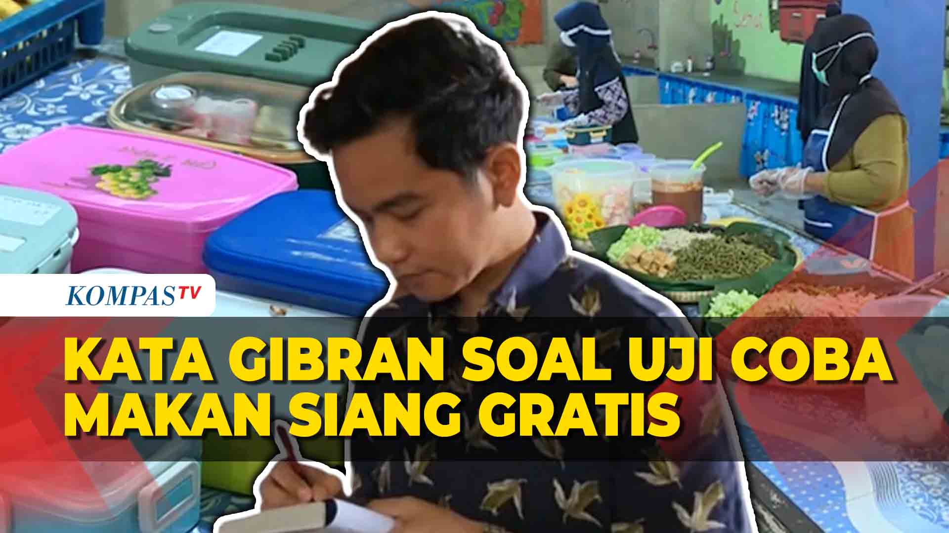 Video: Kata Gibran soal Uji Coba Makan Siang Gratis