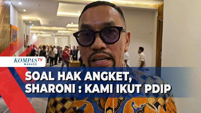 Soal Hak Angket, Ahmad Sharoni: Kami Ikut PDIP