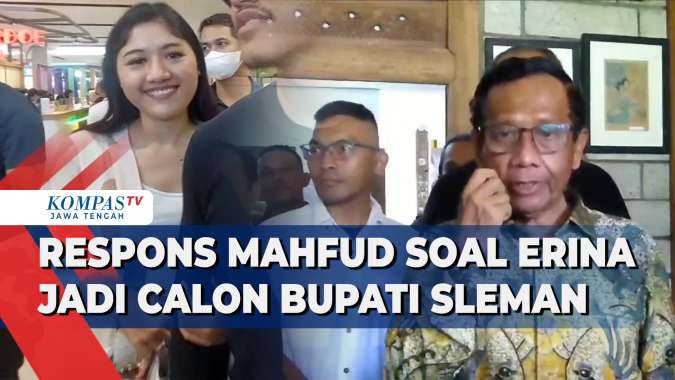 Respons Mahfud Soal Erina Jadi Calon Bupati Sleman