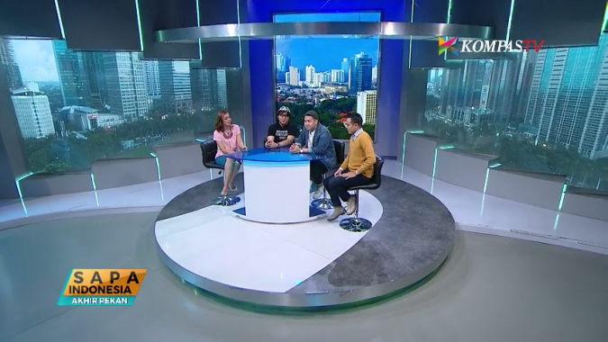 Adit Insomnia dan Kresna Julio Mencoba Jadi Presenter TV