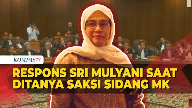Ini Respons Sri Mulyani Saat Diminta Jadi Saksi di Sidang Sengketa Pilpres