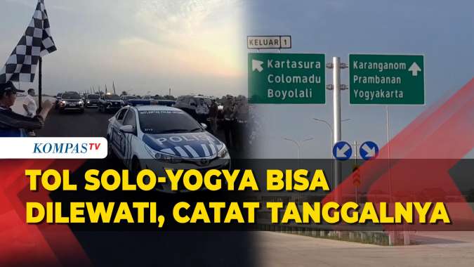 Simak, Tol Solo-Yogyakarta Bisa Dilewati Pemudik Lebaran 2024, Begini ...