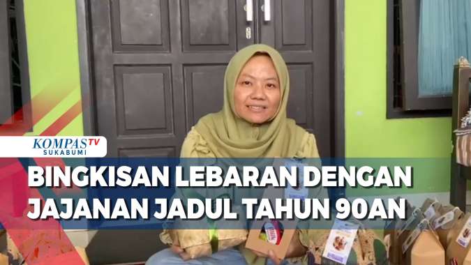Bingkisan Lebaran Dengan Jajanan Jadul Tahun 90an