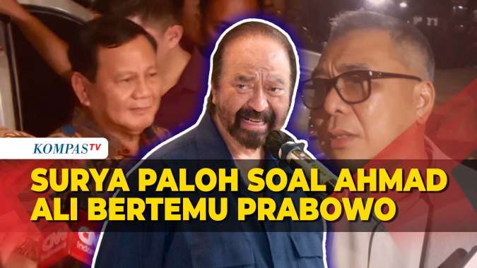 Tanggapan Surya Paloh soal Waketum Nasdem Ahmad Ali Datangi Rumah Prabowo