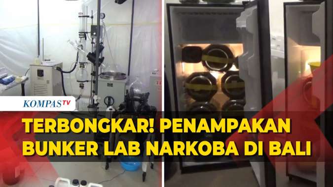 Terbongkar! Ini Penampakan Bunker Laboratorium Narkoba Milik WNA di ...