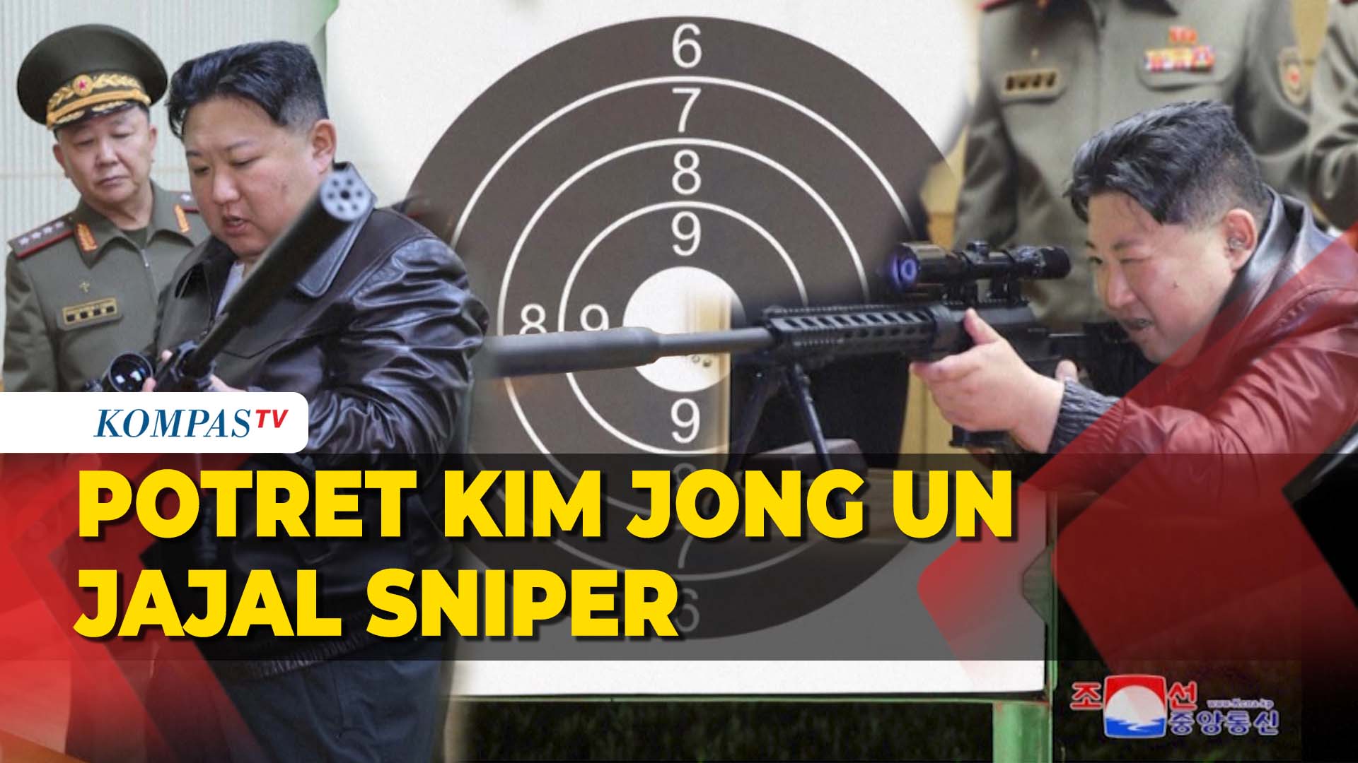 Video: Potret Kim Jong Un Jajal Sniper dan Kendarai Mobil Peluncur Roket