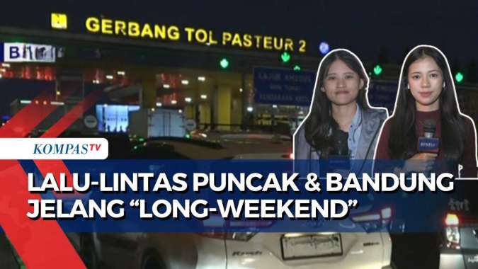 Liburan 'Long-Weekend', Begini Sistem Satu Arah di Arus Lalu Lintas Menuju Puncak Bogor dan Bandung