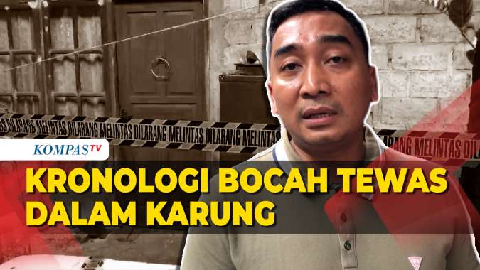 Kronologi Pembunuhan Bocah Dalam Karung Di Bekasi: Korban Dibekap dan Dicekik