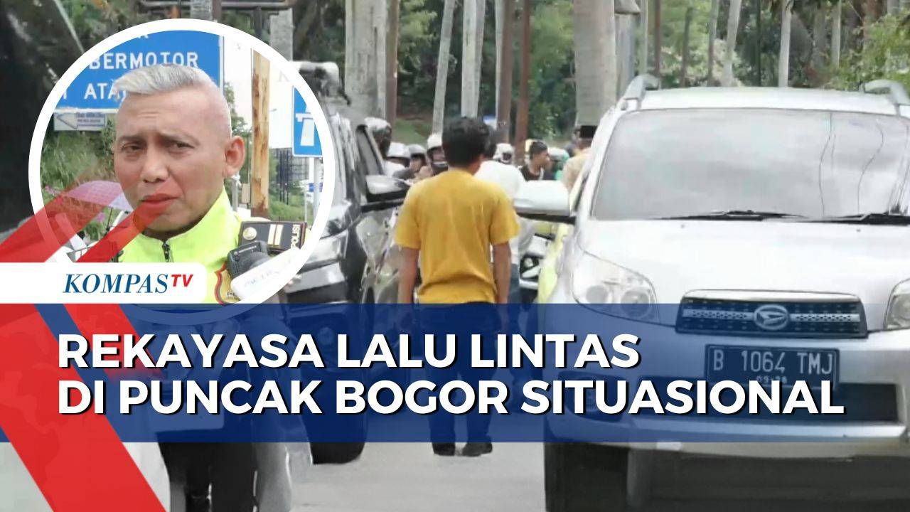 Video: Kepadatan di Puncak-Bogor, Polisi Terapkan Sistem One Way ke Jakarta pada 12 Mei 2025