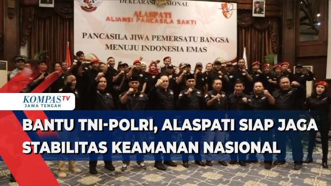 Bantu TNI-Polri, Alaspati Siap Jaga Stabilitas Keamanan Nasional