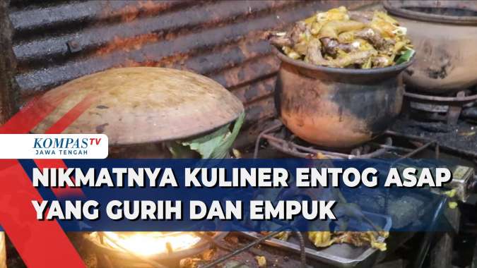 Nikmatnya Kuliner Entok Asap yang Gurih dan Empuk