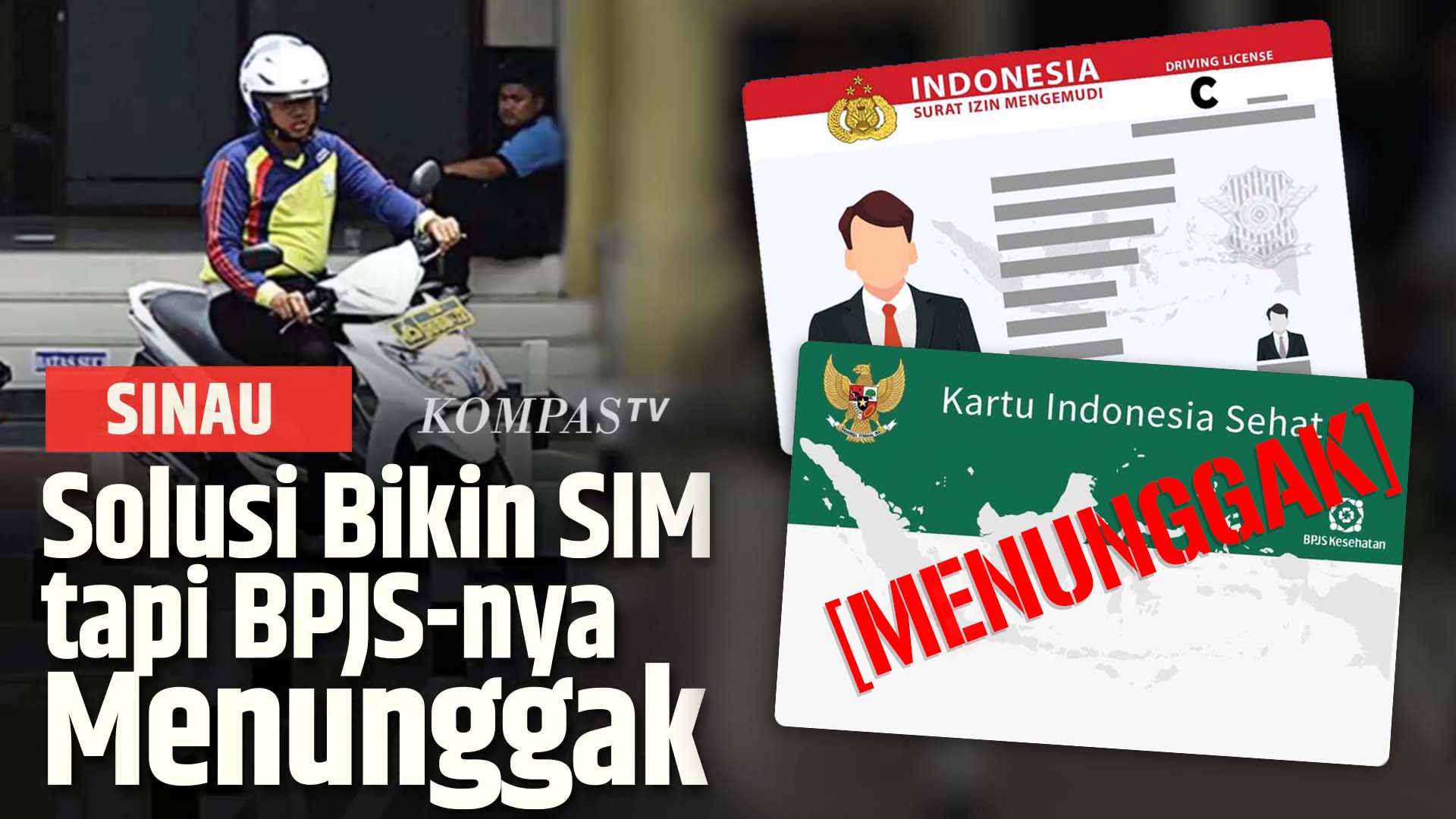 Video: Menunggak BPJS Mau Bikin SIM, Begini Caranya | SINAU