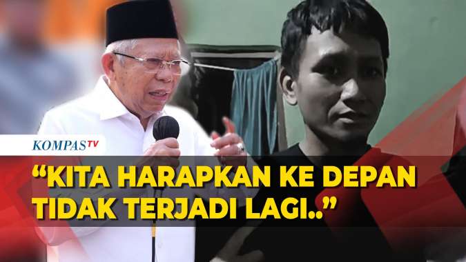 Wapres Ma ruf Amin Tanggapi Gugurnya Status Tersangka Pegi Setiawan di Kasus Vina