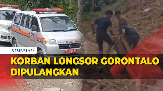Korban Longsor Tambang Emas Gorontalo Mulai Dipulangkan