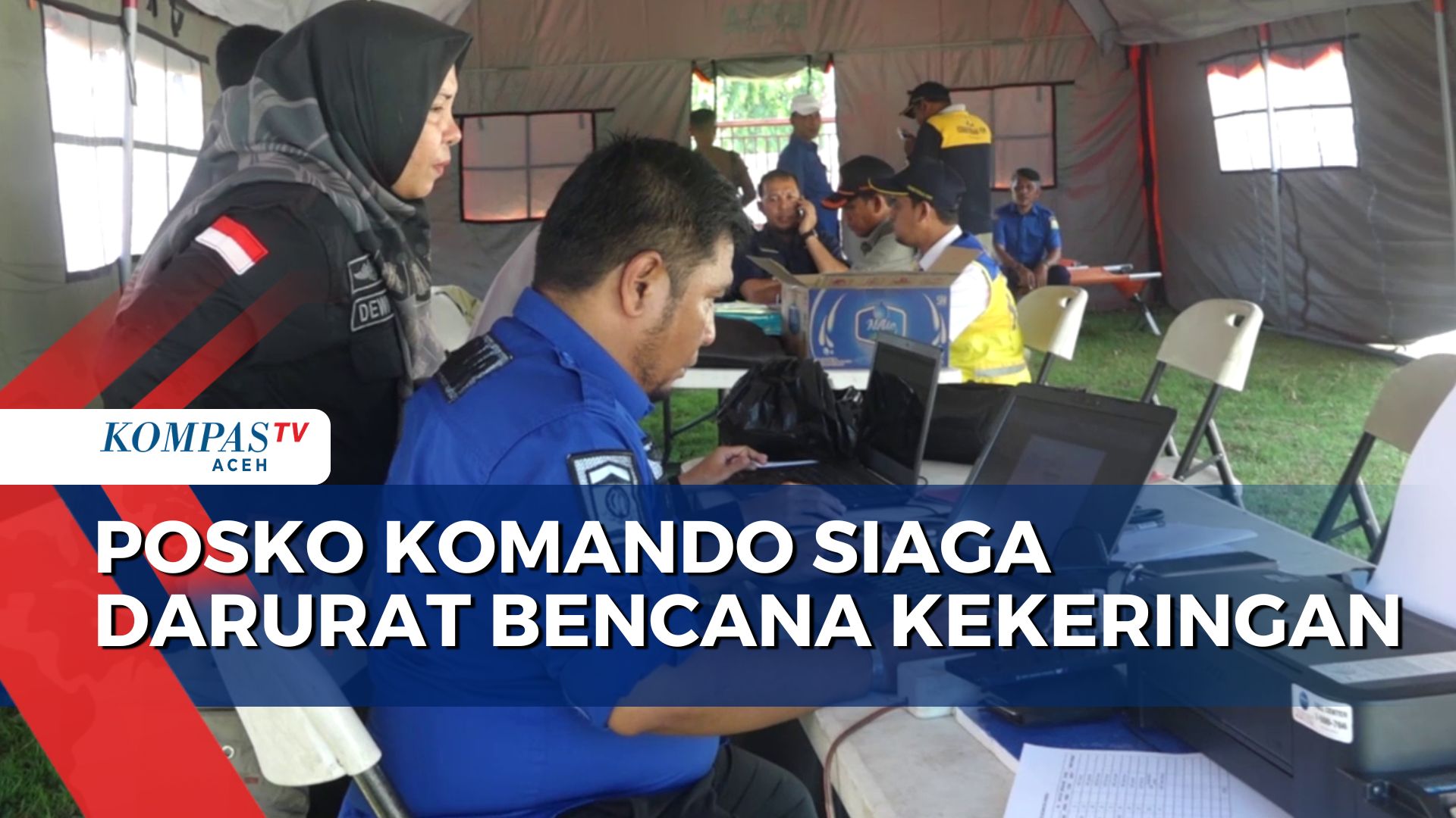 Video: BPBD Aceh Besar Dirikan Posko Komando Siaga Darurat Bencana ...