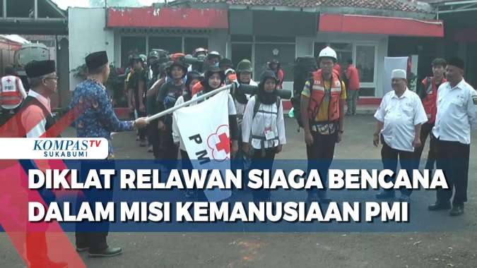 Diklat Relawan Siaga Bencana Dalam Misi Kemanusiaan PMI