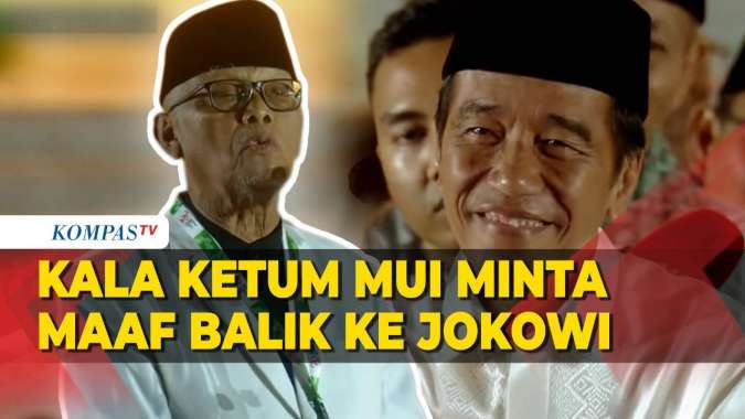 Kala Ketum MUI Minta Maaf Balik ke Jokowi-Maruf: Kadang-Kadang Itu Suuzan Saja
