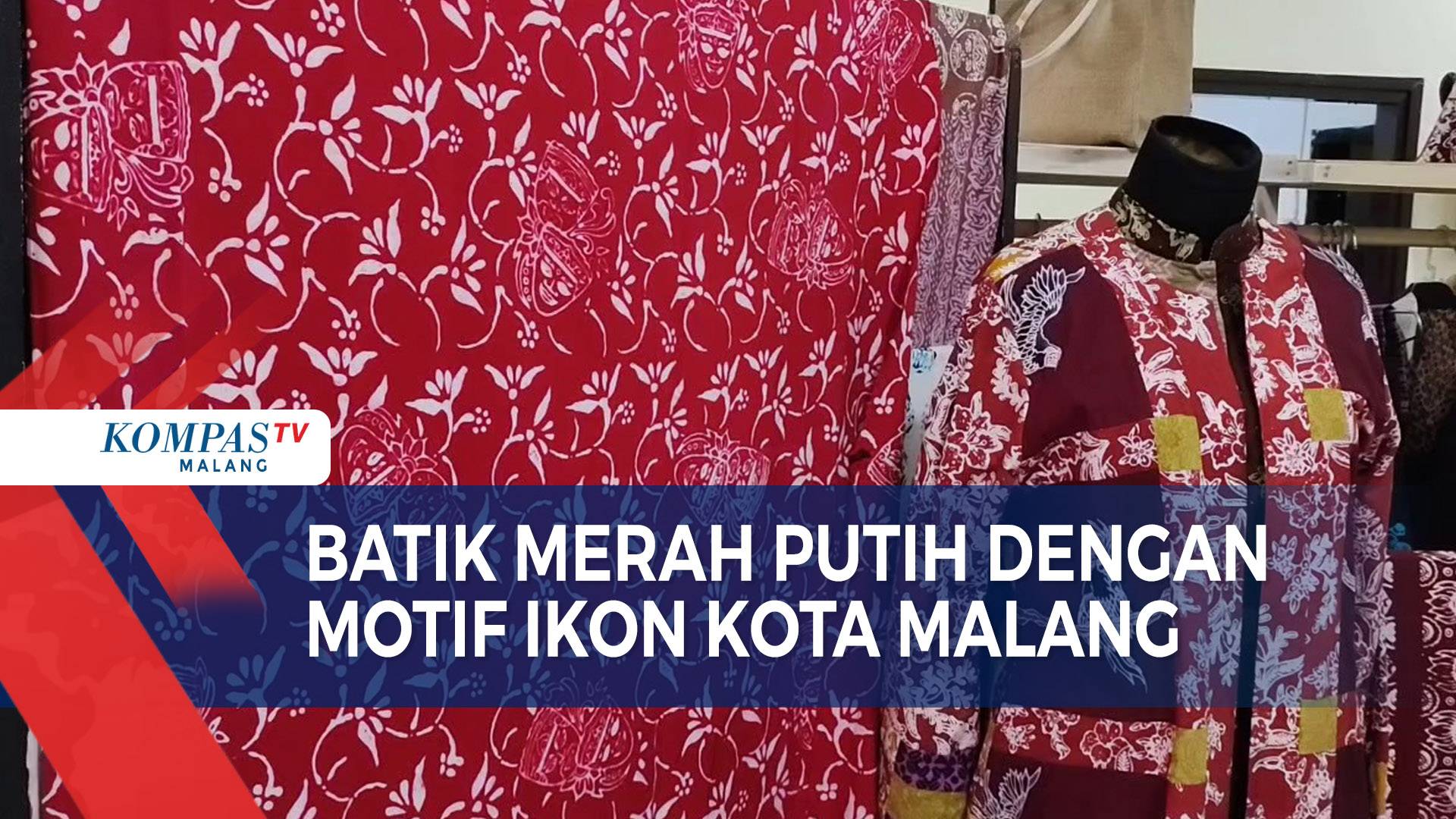 Video: Batik Tema Merah Putih Banyak Dipesan di Bulan Kemerdekaan