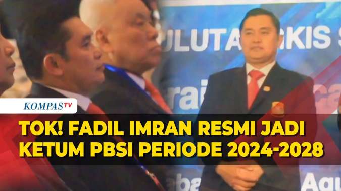 Tok! Fadil Imran Terpilih Jadi Ketua Umum PBSI Periode 2024-2028