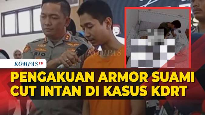 [FULL] Pengakuan Armor di Kasus KDRT Selebgram Cut Intan Nabila: Aniaya Lebih dari 5 Kali