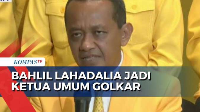 Bahlil Lahadalia Resmi Jadi Ketua Umum Partai Golkar 2024-2029