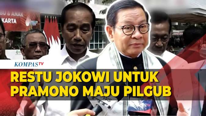 Restu Jokowi untuk Pramono Maju Pilgub Jakarta: Saya Izinkan
