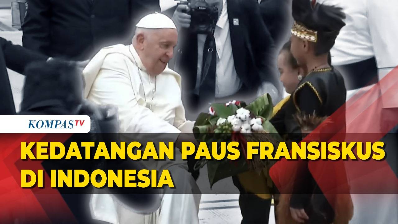 Video: [FULL] Bersejarah! Kedatangan Paus Fransiskus di Bandara Soekarno-Hatta, Indonesia