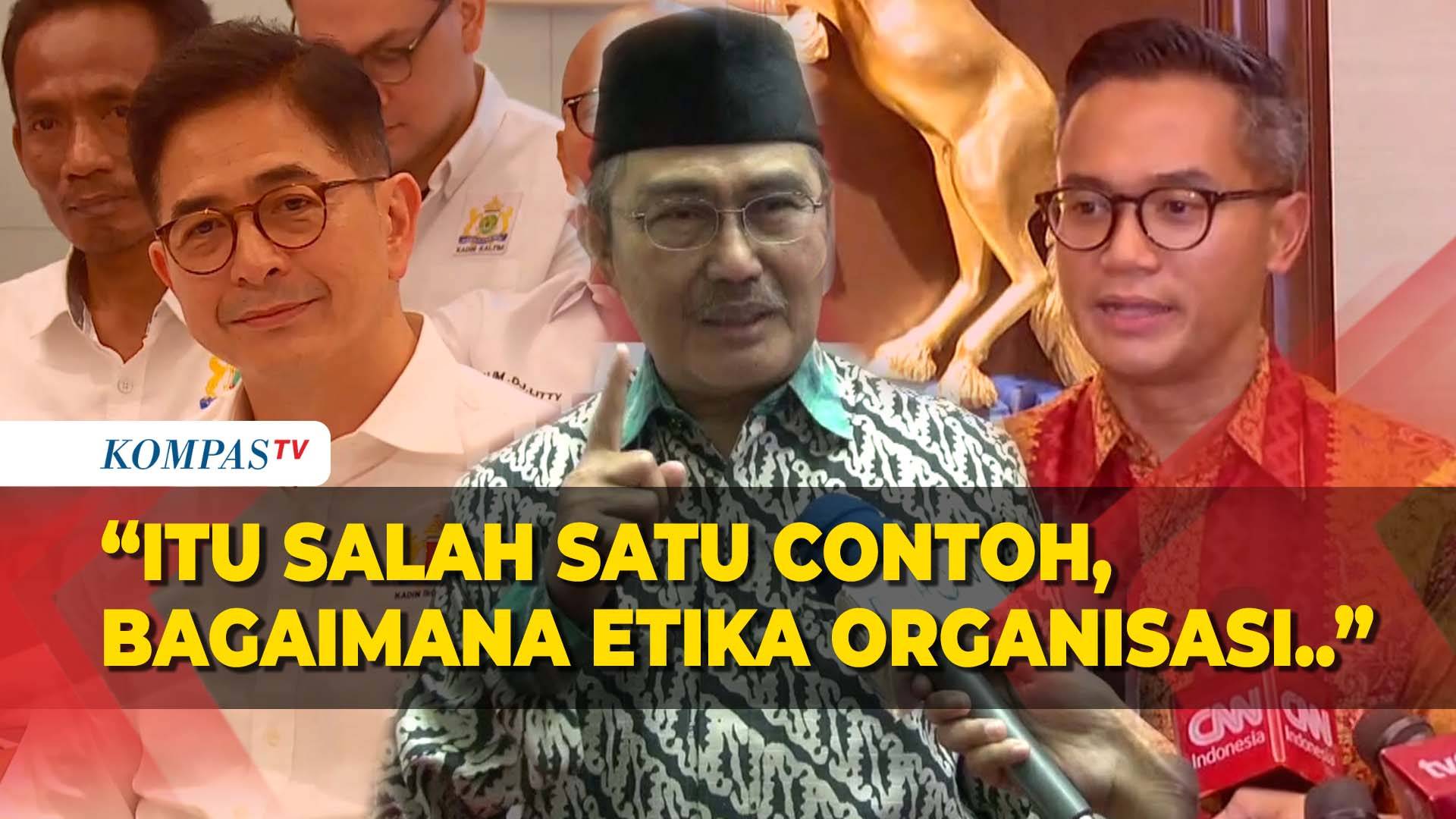 Video: Jimly Asshiddiqie Bicara Soal Konflik di Kepemimpinan Kadin ...