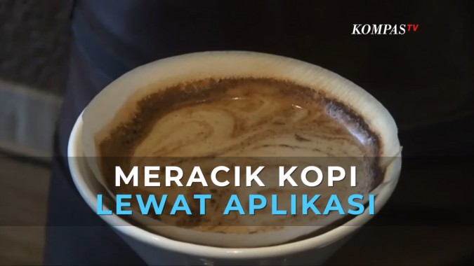 Meracik Kopi Lewat Aplikasi