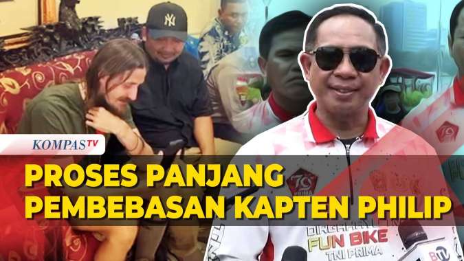 Panglima TNI Beberkan Proses Panjang Pembebasan Kapten Philip Mark Mehrtens