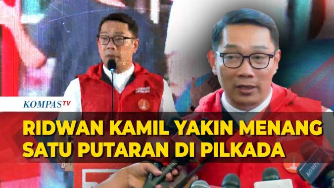 Ridwan Kamil Optimis Menang Satu Putaran di Pilkada Jakarta 2024: Survei Sudah Lumayan