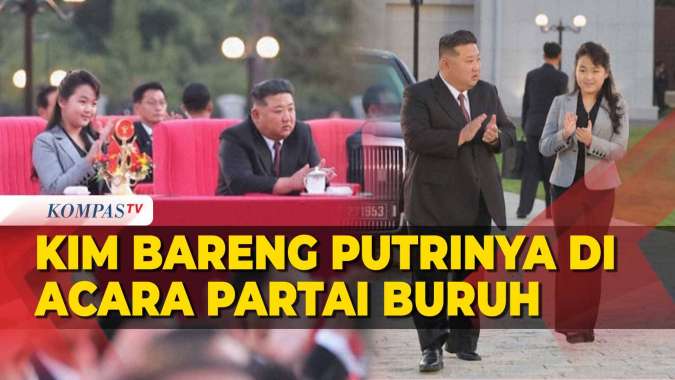 Putri Kim Jong Un Curi Perhatian saat Muncul di Acara Partai Buruh