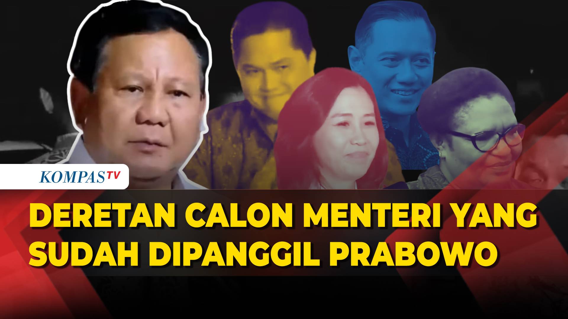 Video: [FULL] Deretan Calon Menteri yang Sudah Dipanggil Prabowo, Ada Veronica Tan hingga Abdul ...